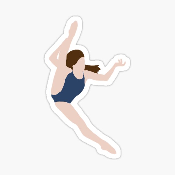 "Girl Dancing" Sticker by EllieJansen | Redbubble
