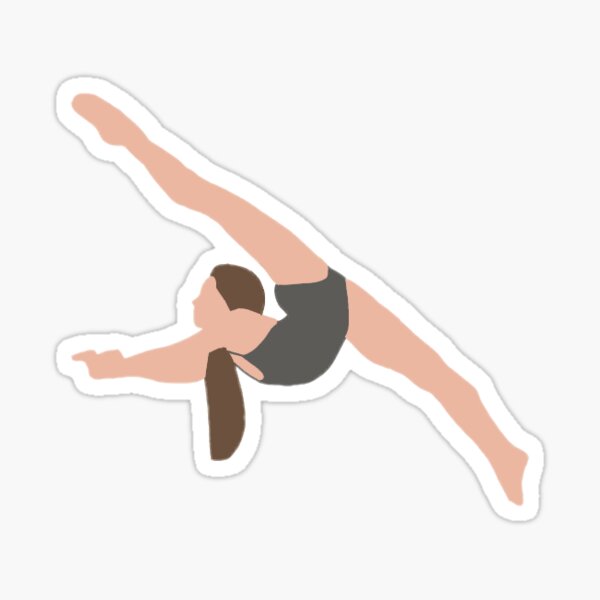 "Girl Dancing" Sticker by EllieJansen | Redbubble