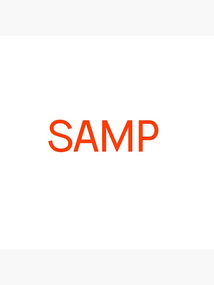 "SAMP" Sticker by ILLUSION-07 | Redbubble