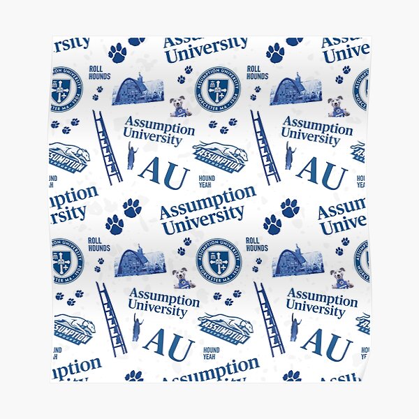 "Assumption University Pattern" Poster for Sale by TwoBusyBabes | Redbubble