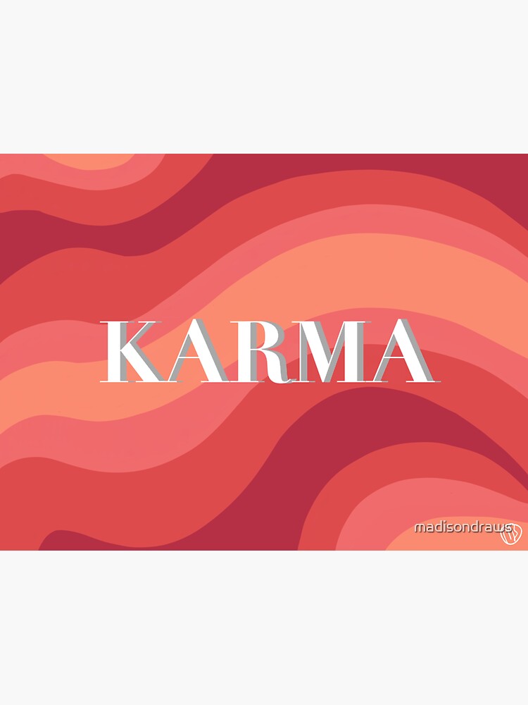 "Karma Aesthetic Sticker - Head Empty Series" Sticker for Sale by ...