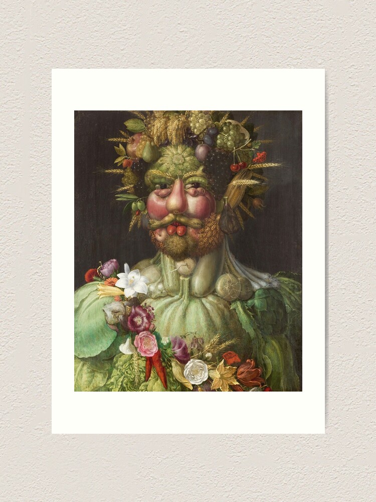 "Giuseppe Arcimboldo - Vertumnus 1590" Art Print by artcenter | Redbubble