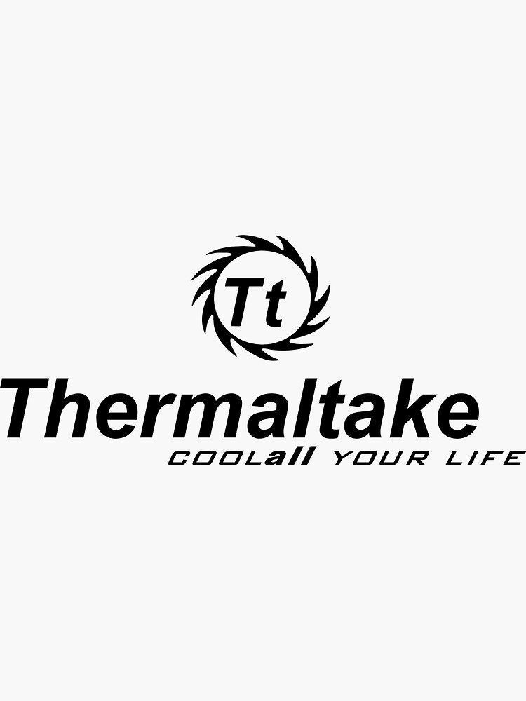 "Thermaltake" Sticker for Sale by suryasinta54 | Redbubble