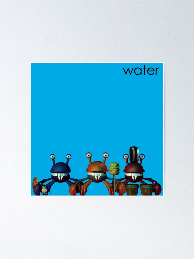 "Water Album" Poster for Sale by GabeTheWaffle | Redbubble