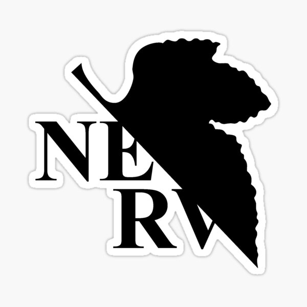 "Nerv Logo " Sticker by pepecharls | Redbubble