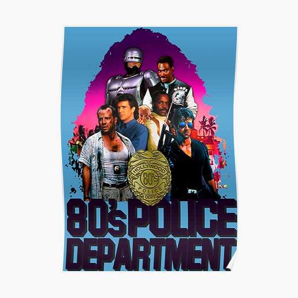 "80,S POLICE DEPARTMENT" Poster by desingman | Redbubble