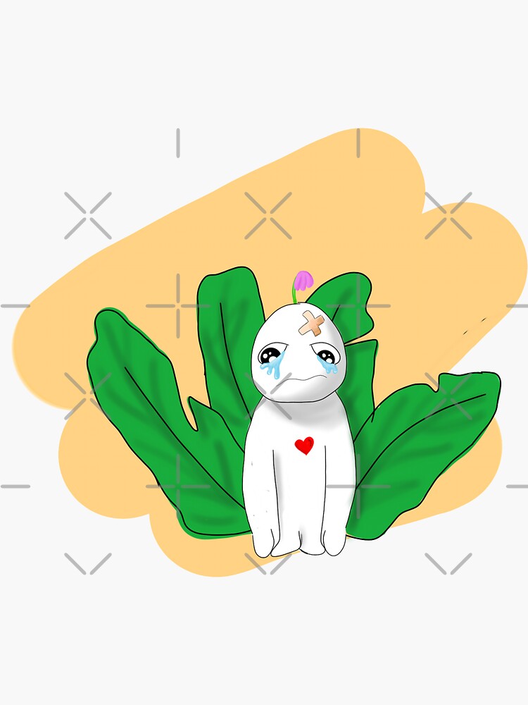 "the sad spirit of nature" Sticker for Sale by Wizabi | Redbubble