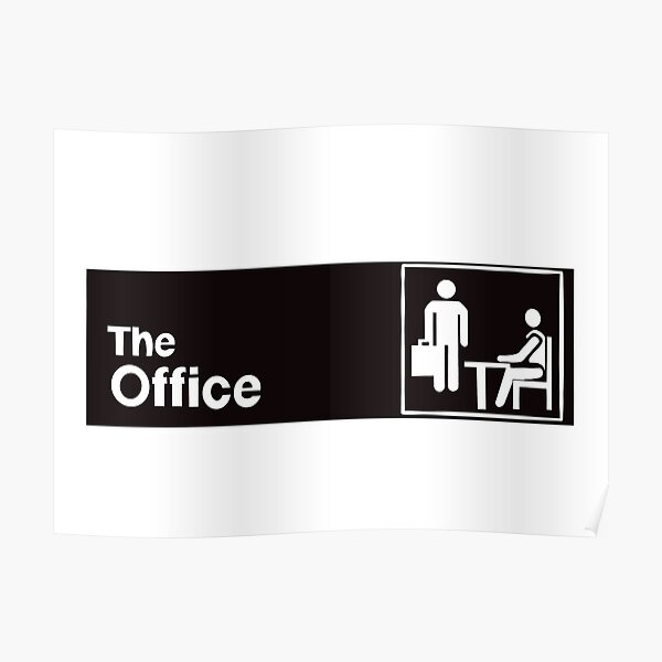 "the office logo " Poster for Sale by robinverheul | Redbubble