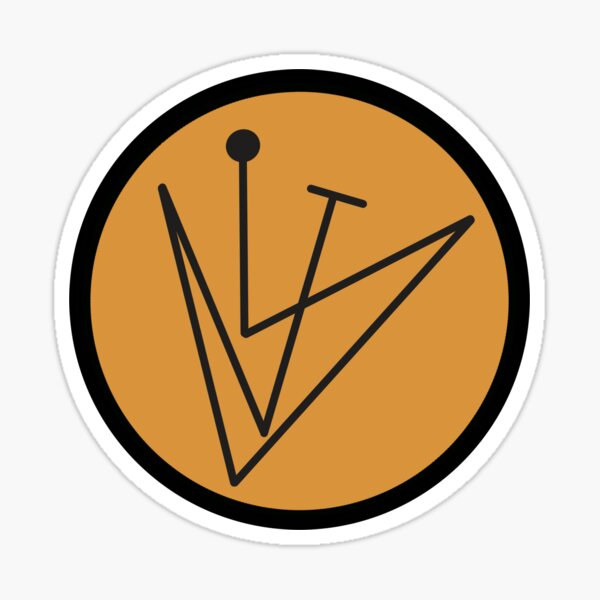 "Mcr sigil return symbol" Sticker by LookAliveVamp | Redbubble