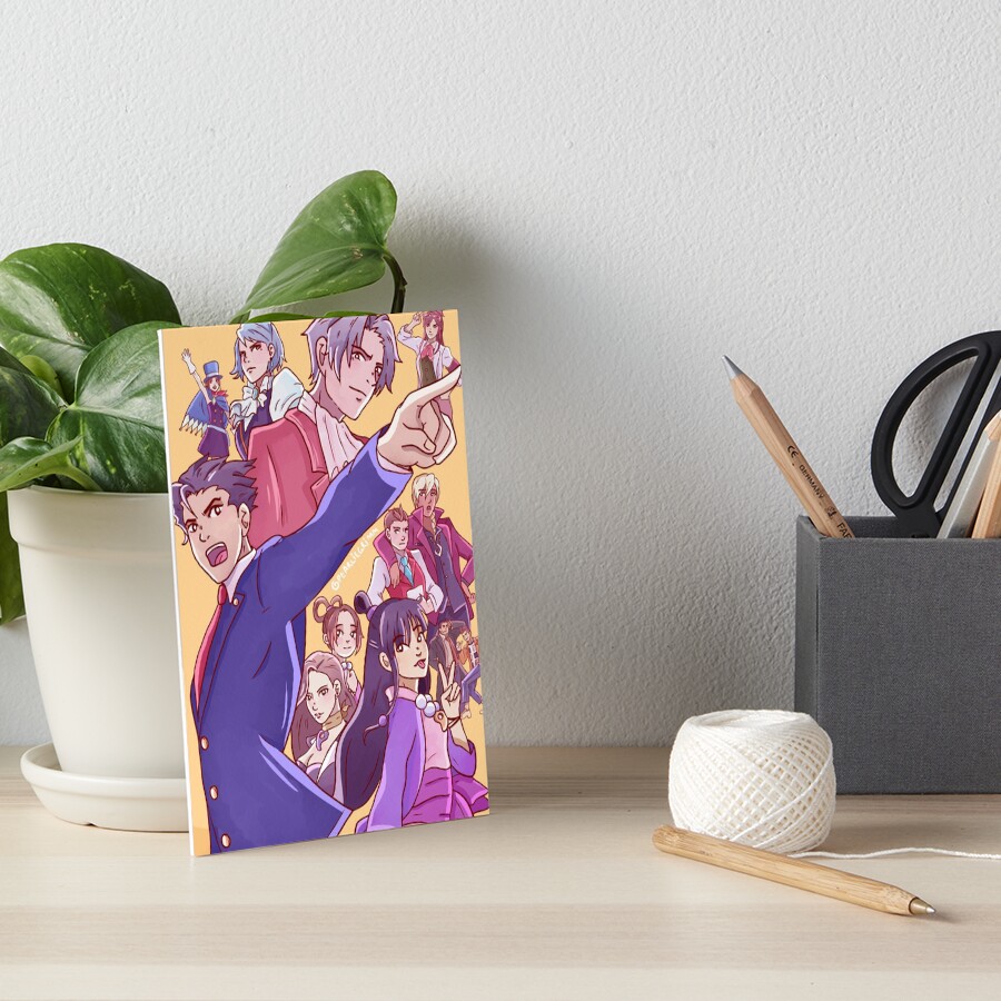 "OBJECTION! " Art Board Print for Sale by pearIiegrimm | Redbubble