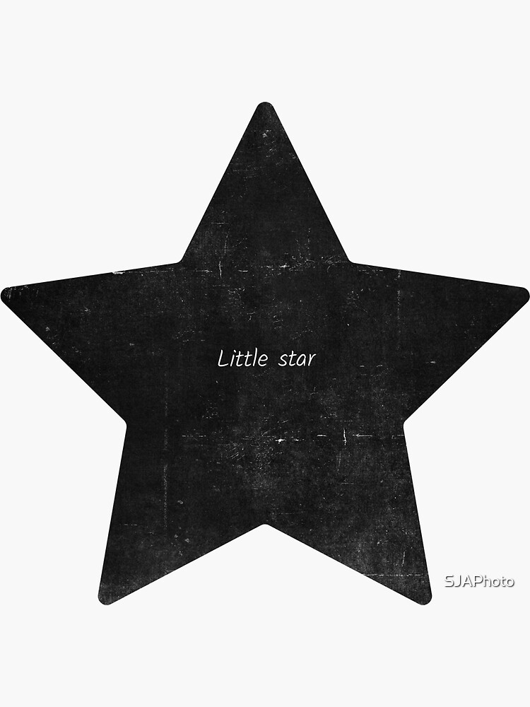 "Little star" Sticker for Sale by SJAPhoto | Redbubble
