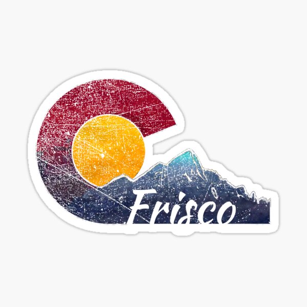 Frisco Colorado Stickers | Redbubble