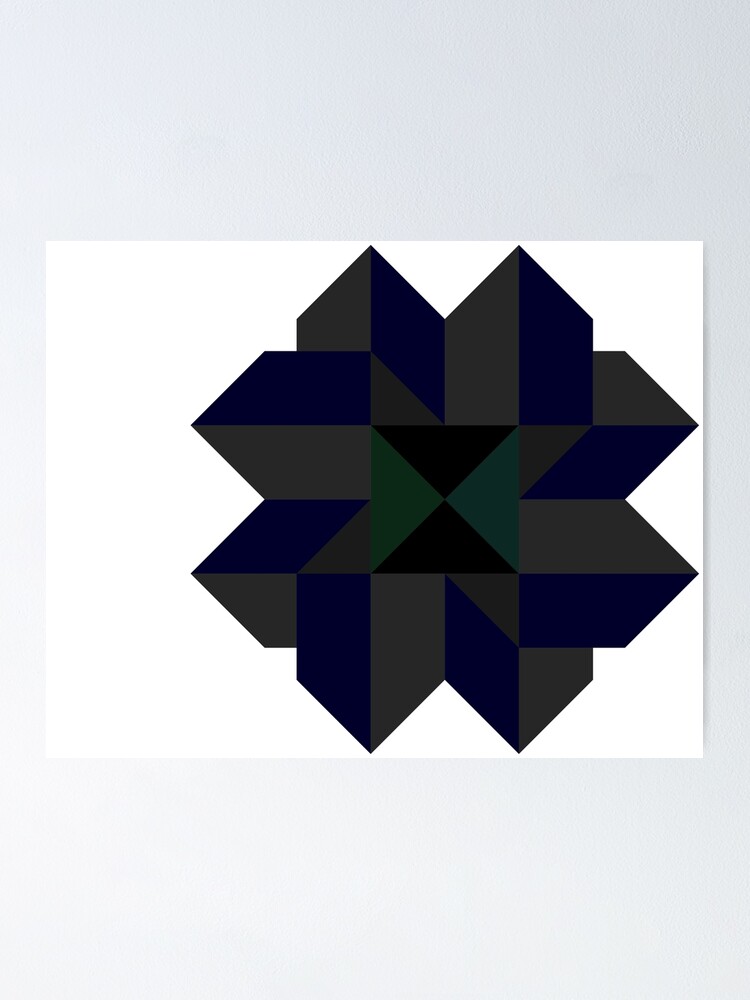 "aesthetic wood block design" Poster by cosmosam | Redbubble