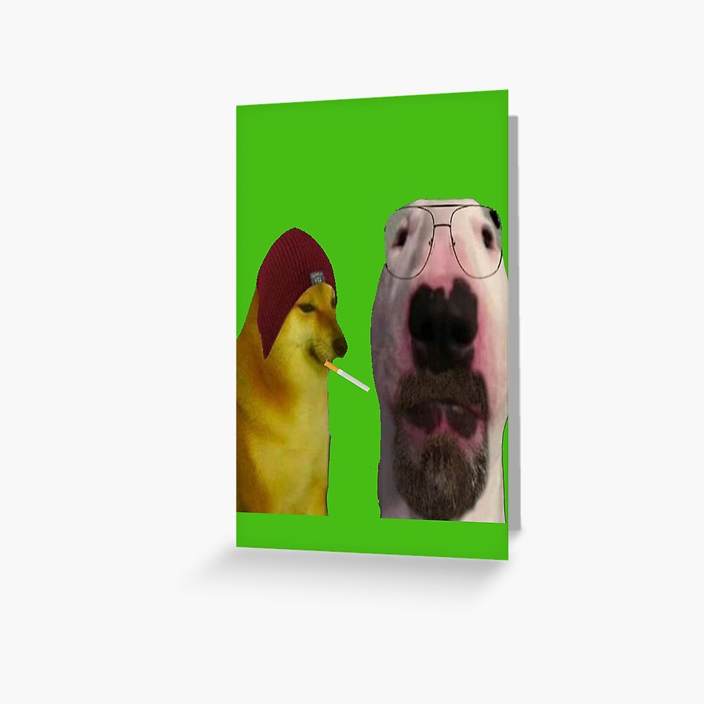 "Funny Cheems And Walter Doge Funny Meme T-shirts Stickers Mask ...