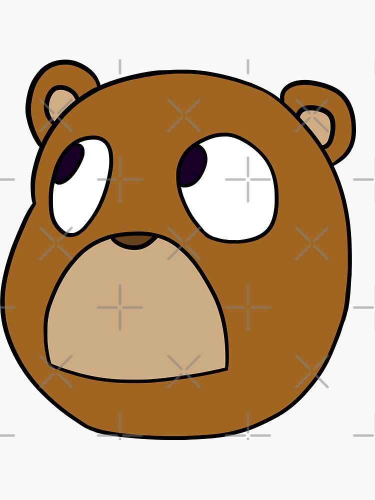 "Dropout Bear" Sticker for Sale by PLUCC | Redbubble