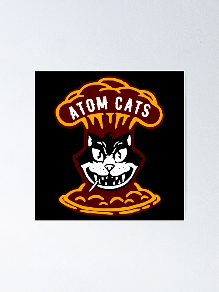 "Atom cats high quality saturated" Poster by Geempah | Redbubble
