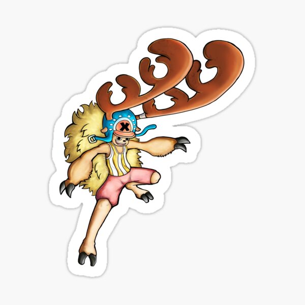 "ONE PIECE CHOPPER" Sticker by yomu16 | Redbubble