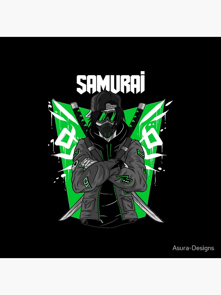 "Samurai Gamer" Poster by Asura-Designs | Redbubble