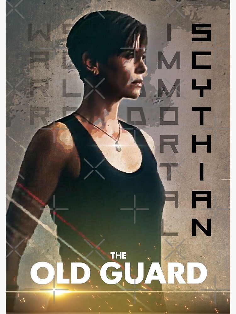 "The Old Guard" Poster for Sale by vertexvirtuoso | Redbubble