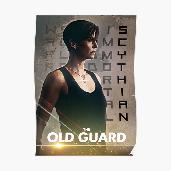 "The Old Guard" Poster for Sale by vertexvirtuoso | Redbubble