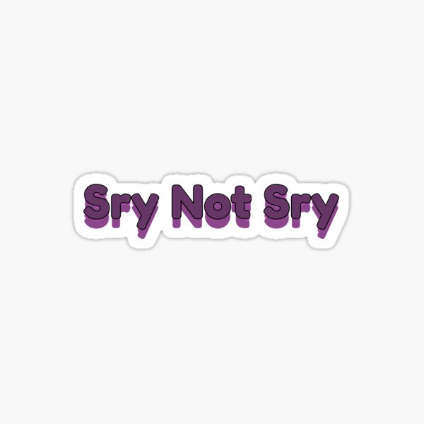 Sry Gifts & Merchandise | Redbubble