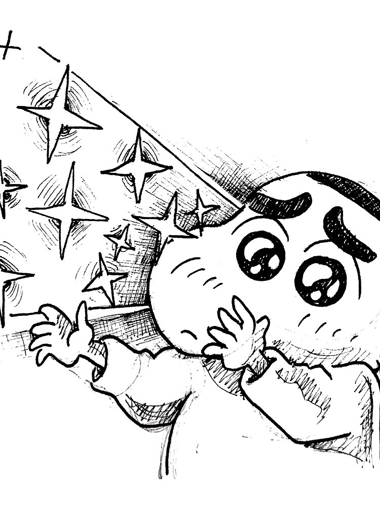 Minifalda «Shin Chan estrellas por los ojos, shin chan haciendo ...