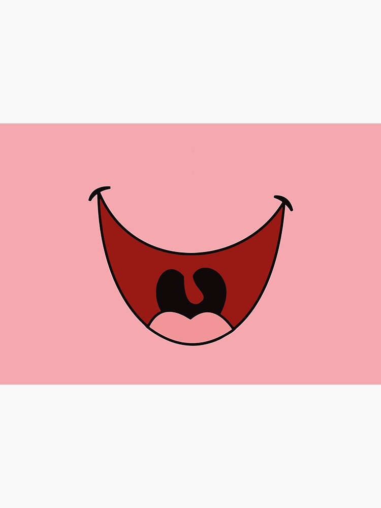 "Patrick Star Mouth" Mask for Sale by gjlewis88 | Redbubble