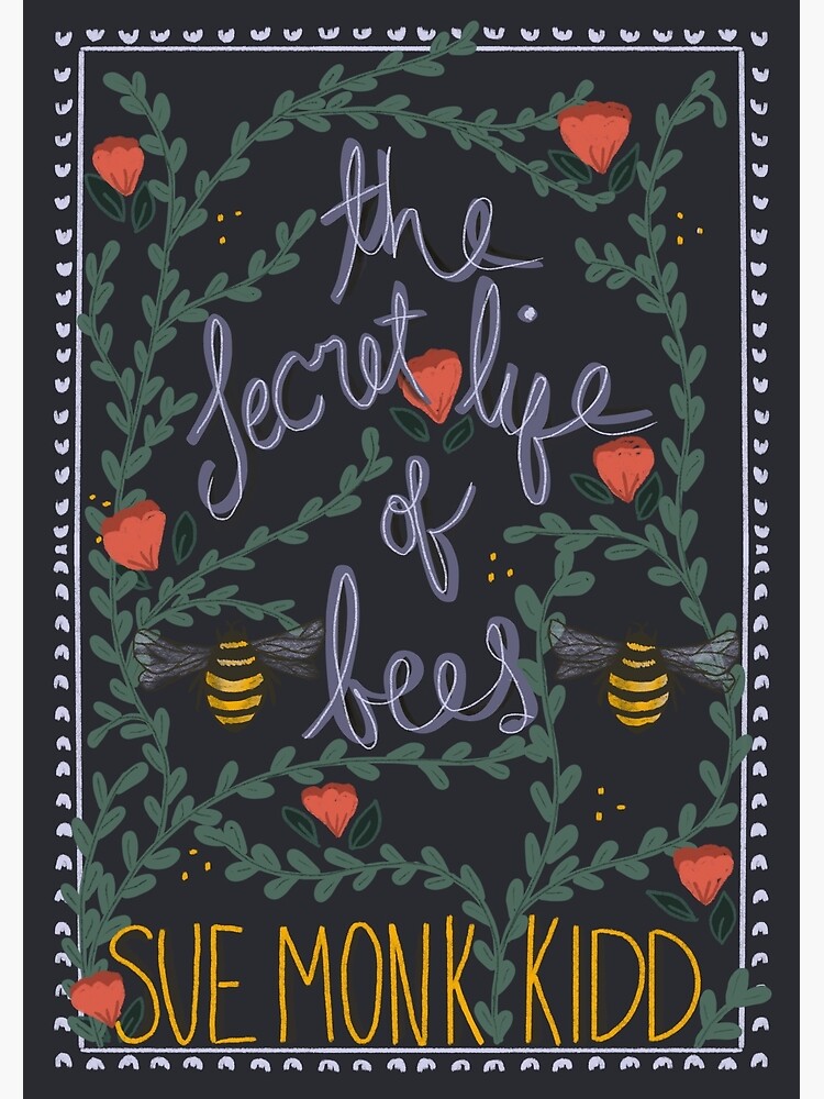 "The Secret Life of Bees Book Illustration " Poster for Sale by ...