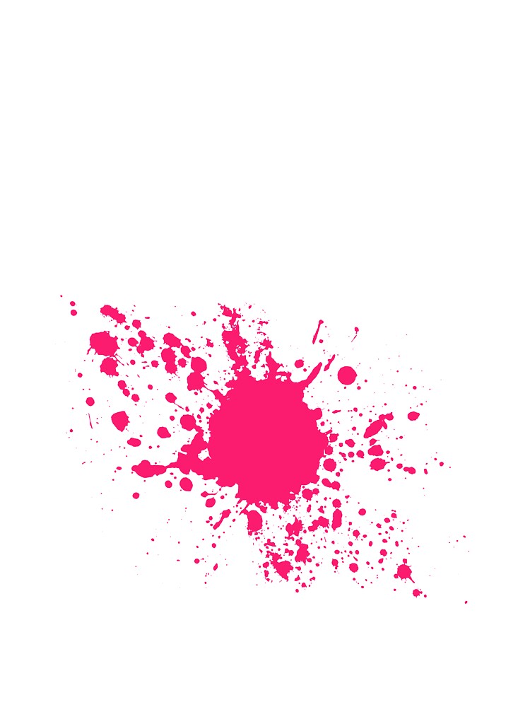 T-shirt enfant for Sale avec l'œuvre « Tache de peinture rose » de l ...