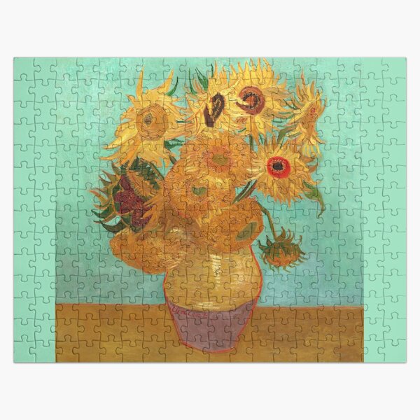 "Vincent Van Gogh Twelve Sunflowers In A Vase" Jigsaw Puzzle for Sale ...