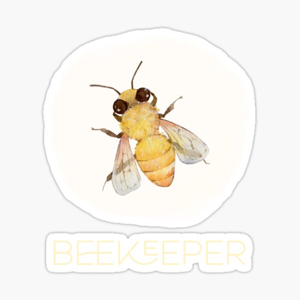 "Beekeeper" Sticker for Sale by cvt01 | Redbubble