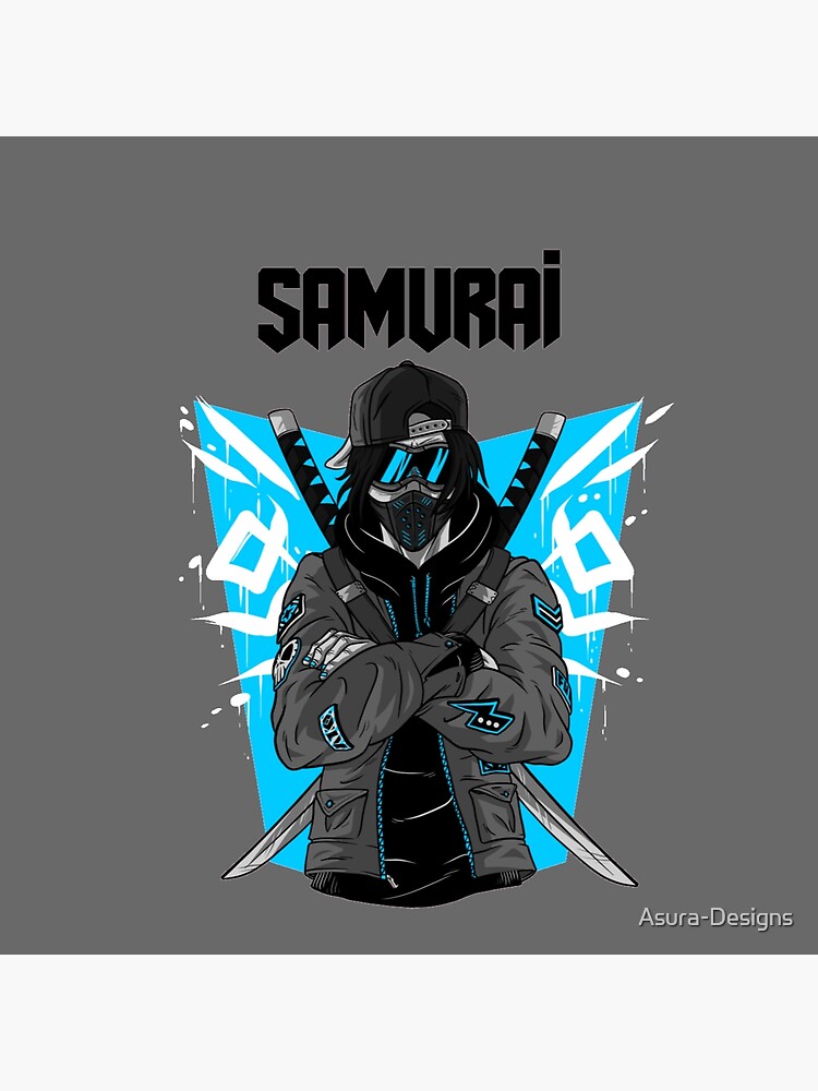 "Samurai Gamer" Poster by Asura-Designs | Redbubble