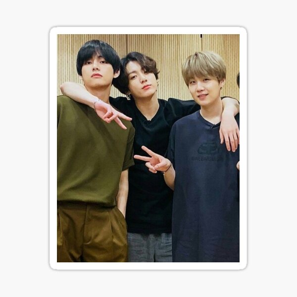 "BTS V" Sticker for Sale by TaeshaBTS | Redbubble