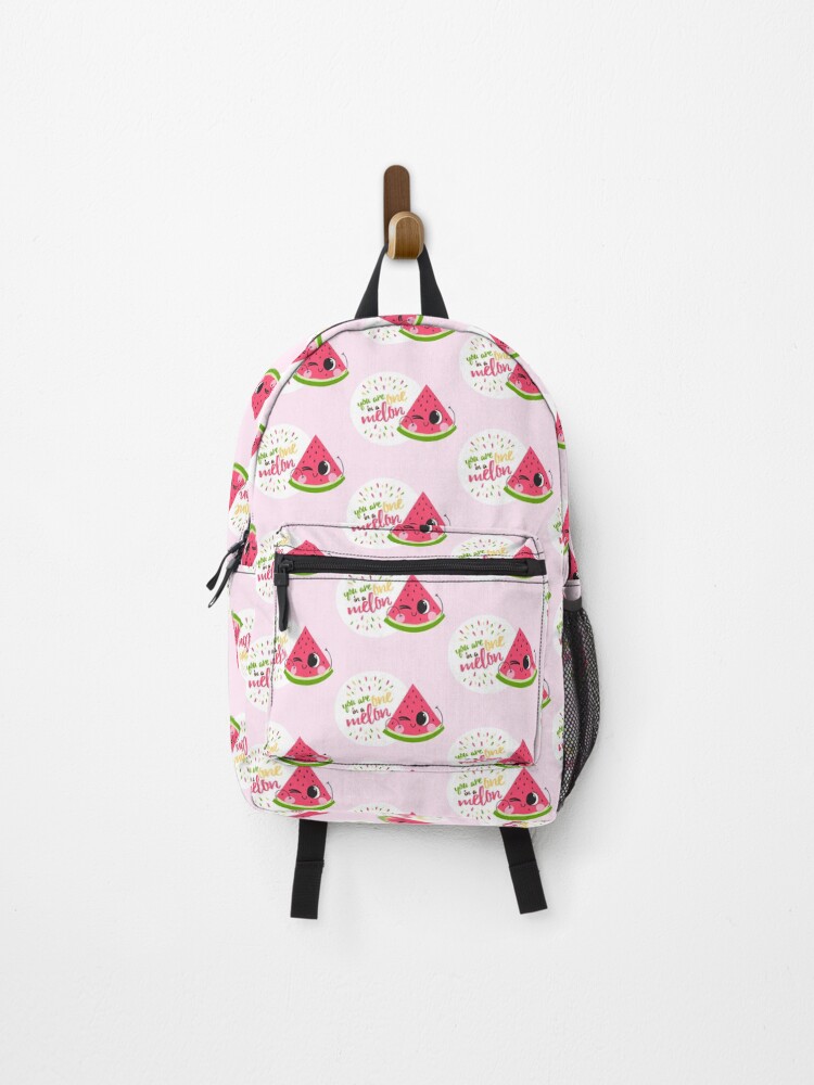 "One in a melon - watermelon day" Backpack for Sale by DesignTribe ...