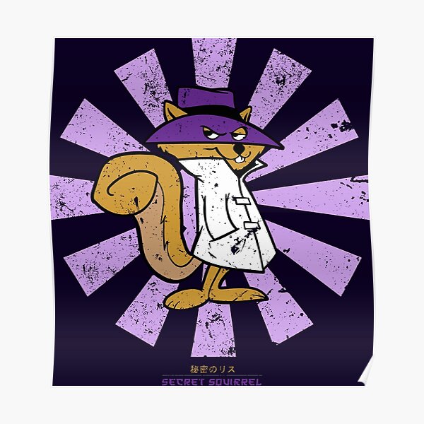 Secret Squirrel Posters | Redbubble