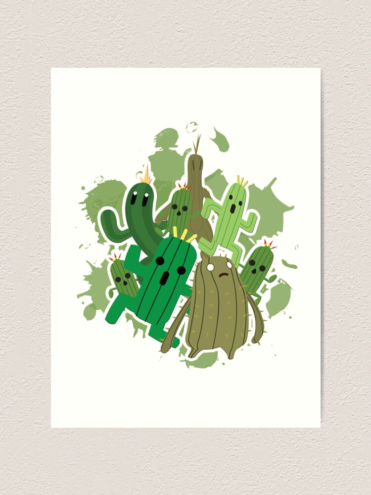 "Cactuar" Art Print by Berri-Blossom | Redbubble