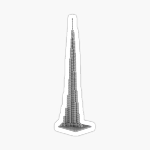 "burj khalifa dubai" Sticker for Sale by sourav1993 | Redbubble