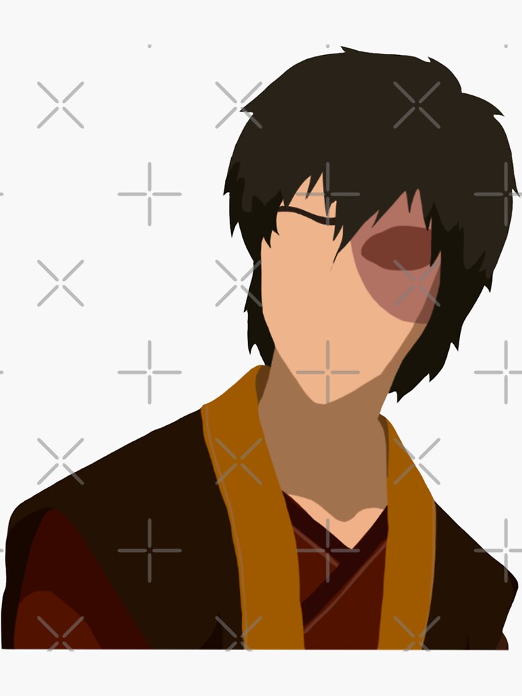 "Zuko" Sticker for Sale by Bella-yeehaw | Redbubble