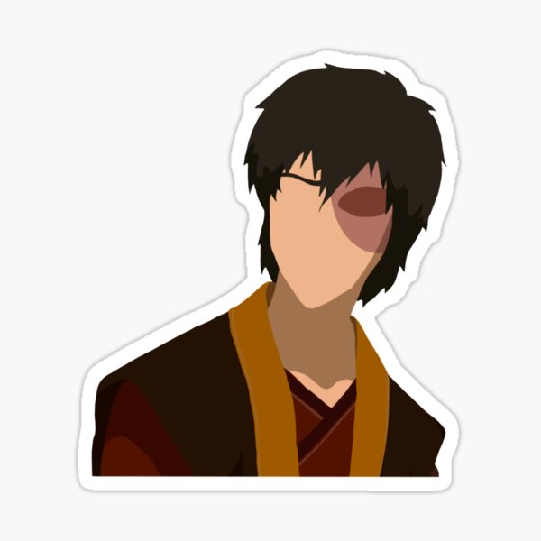 "Zuko" Sticker for Sale by Bella-yeehaw | Redbubble
