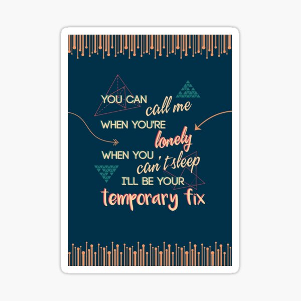 Temporary Fix Gifts & Merchandise | Redbubble