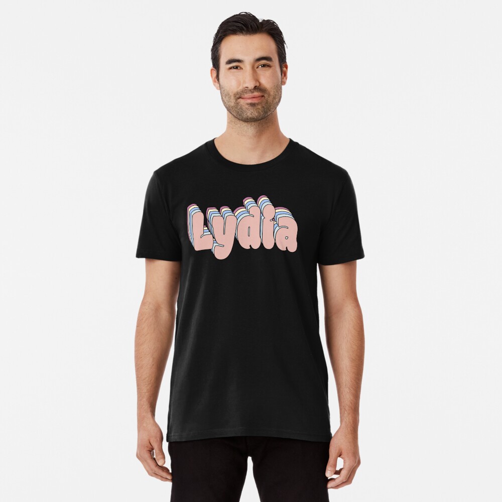 "Lydia Name " Sticker for Sale by ashleymanheim | Redbubble