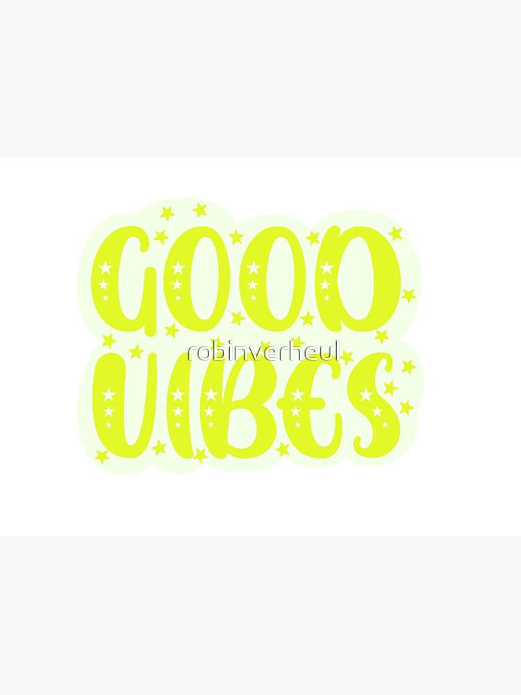 "good vibes design with stars " Poster for Sale by robinverheul | Redbubble