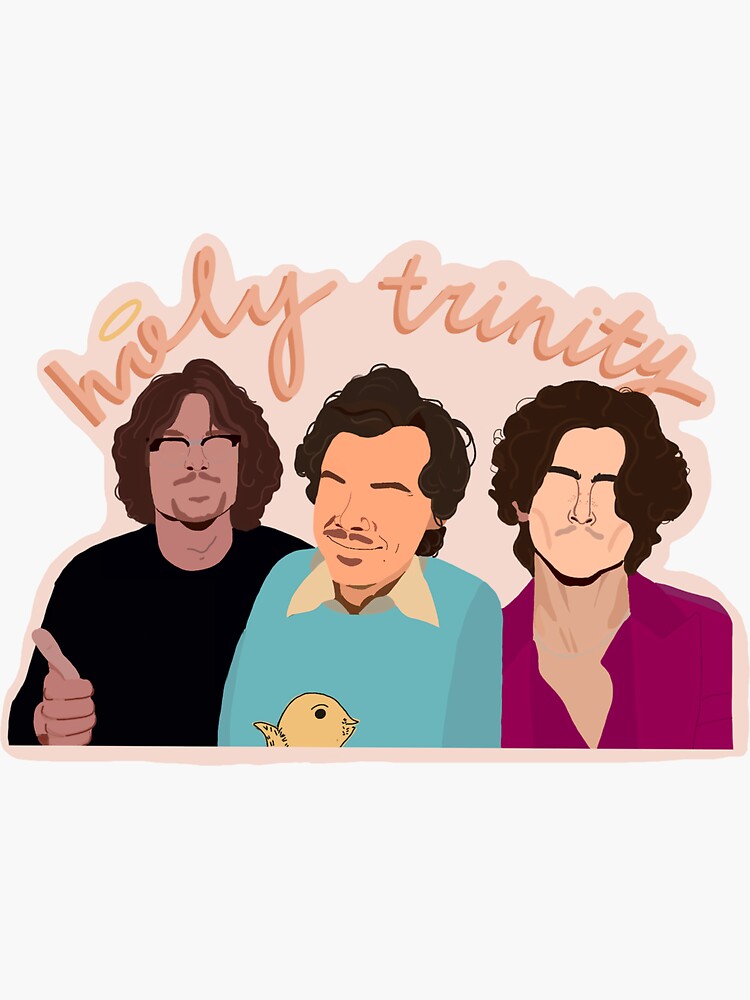 "The Holy Trinity" Sticker for Sale by alexiasstuff | Redbubble
