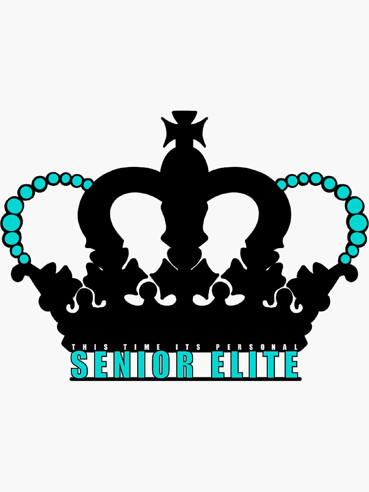 "Senior Elite Sticker" Sticker by LorenCheer | Redbubble