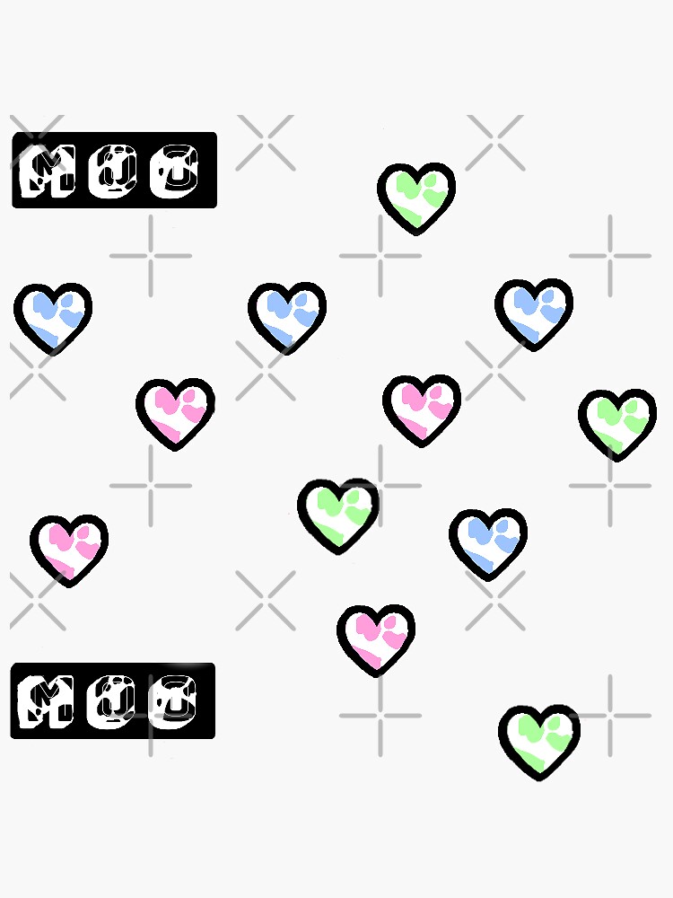 "Cow print sticker pack" Sticker for Sale by KelseyDesigns | Redbubble