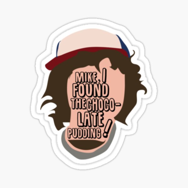 "Dustin " Sticker for Sale by Molly1864 | Redbubble
