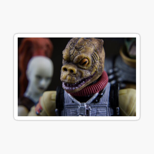 "Bossk" Sticker by mjhartistry | Redbubble