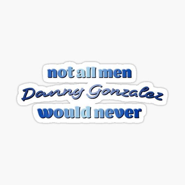 "King Danny (Gonzalez)" Sticker for Sale by catgrump | Redbubble