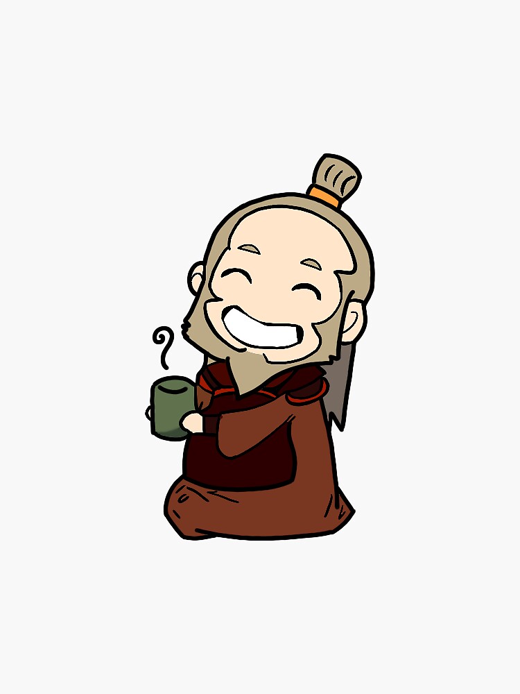 "General Iroh Tea " Sticker by ayang0728 | Redbubble