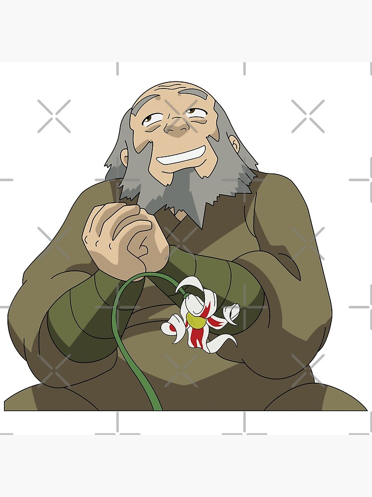 "glücklicher Onkel iroh!" Kunstdruck von gwynethc | Redbubble